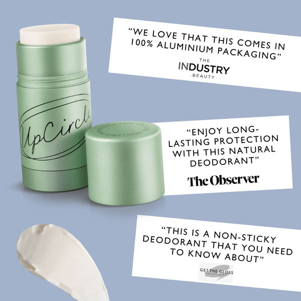 Aluminium-Free Deodorant | Refillable & 100% Natural - UpCircle Beauty ...