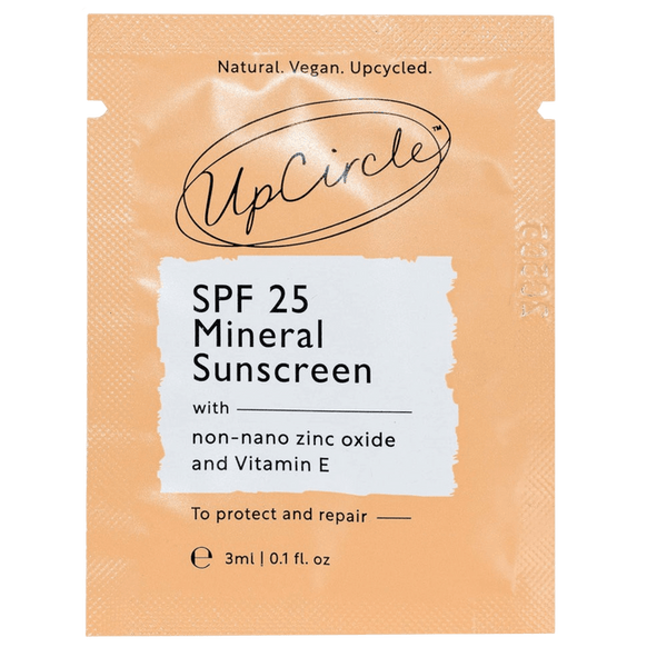 SPF 25 Mineral Sunscreen Sachet - 3ml - UpCircle Beauty Europe